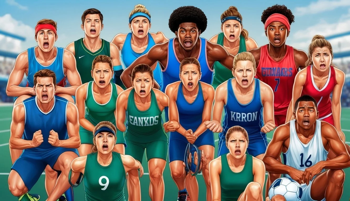 8 Elite Athletes Overcoming Performance Anxiety | Mental Health in Sports