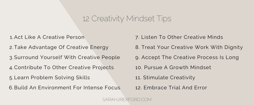 12 Crucial Tips On How To Get Into A Creative Mindset — Sarah Rexford