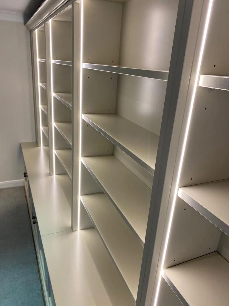 A Luxury Lit Wall Unit in Godalming, Surrey — Ashcrest Joinery