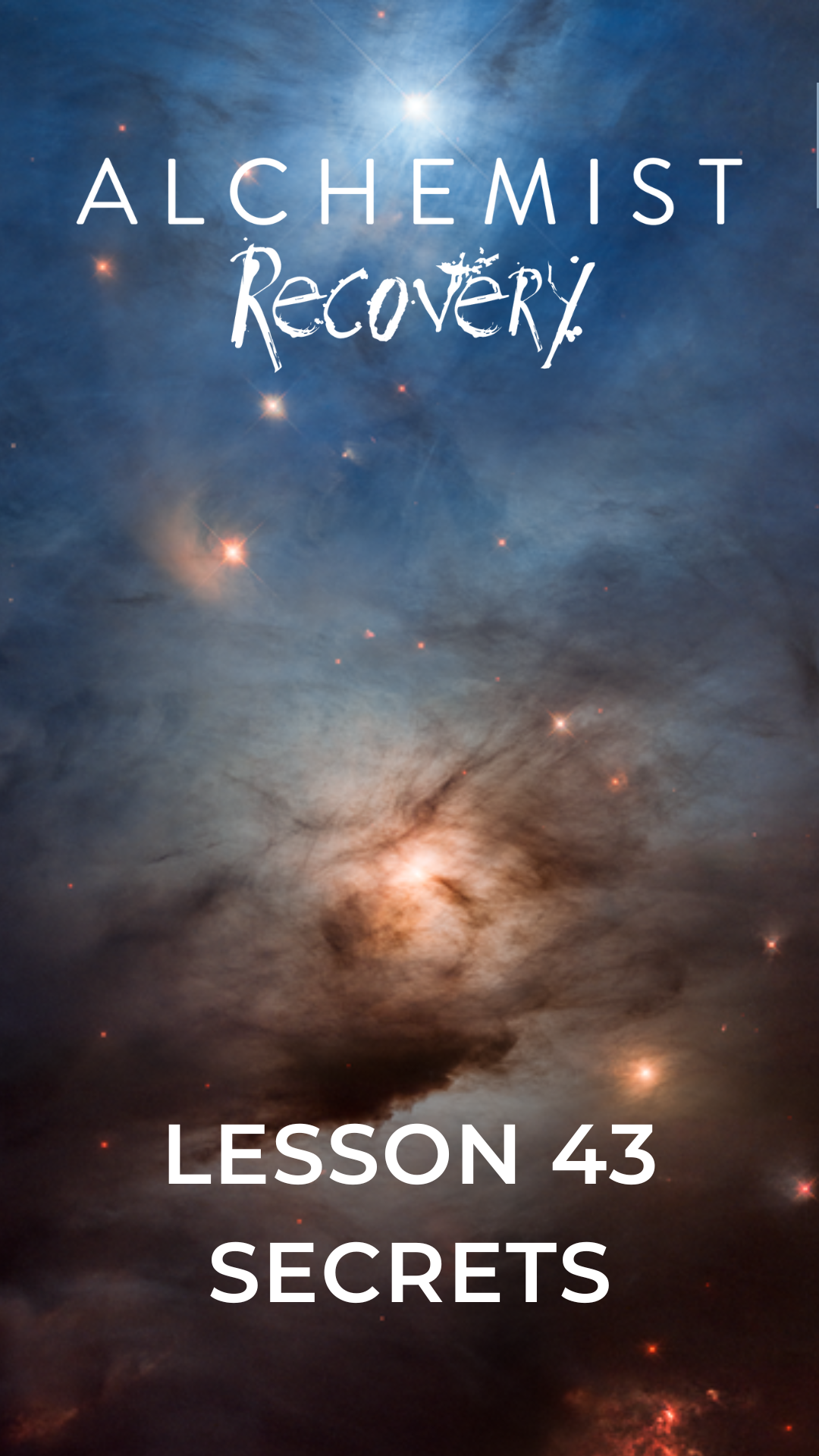 Addiction and Alchemist Recovery — Randal Lyons