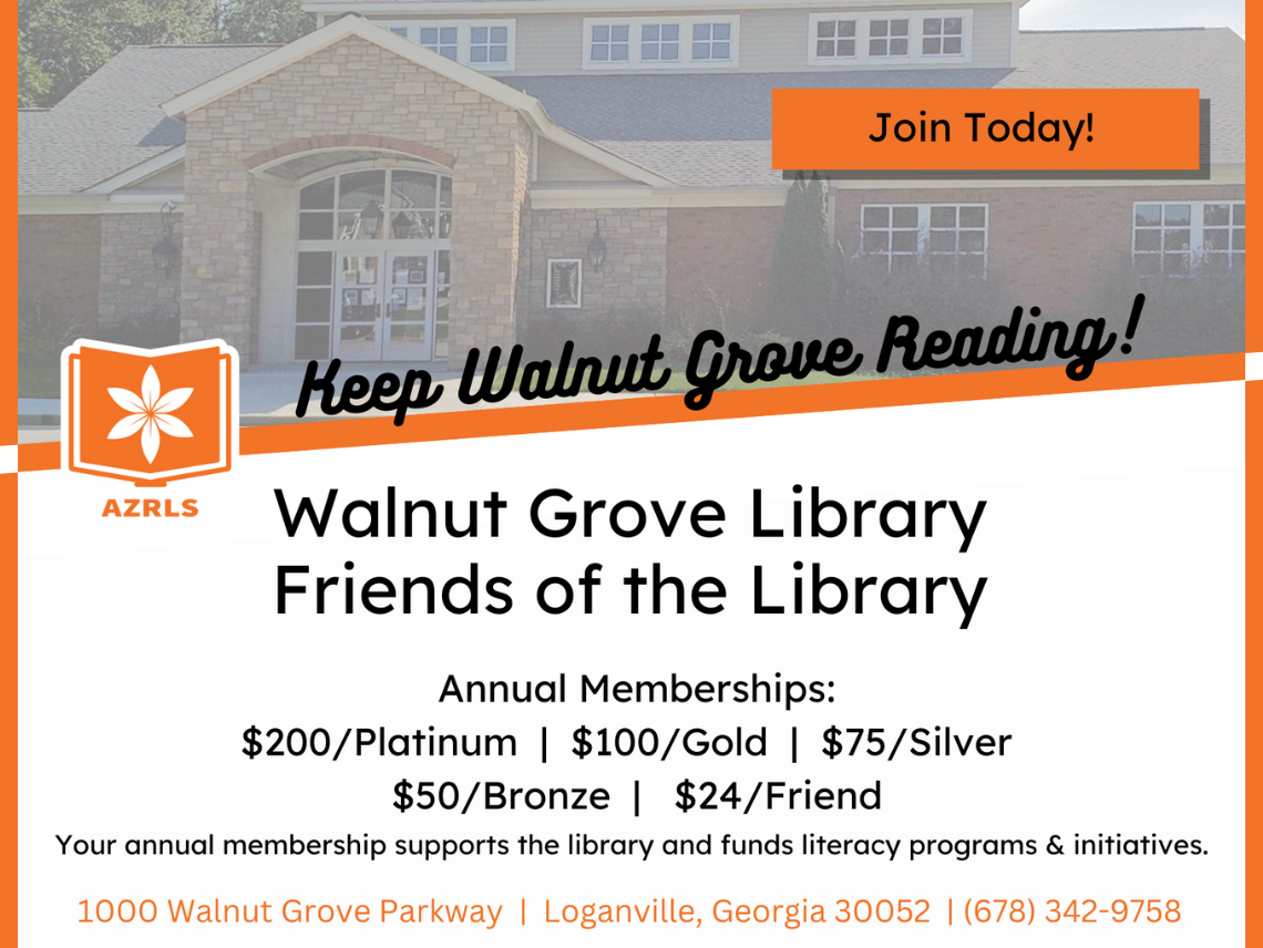 Walnut Grove Library - Walnut Grove, GA — Azalea Regional Library System