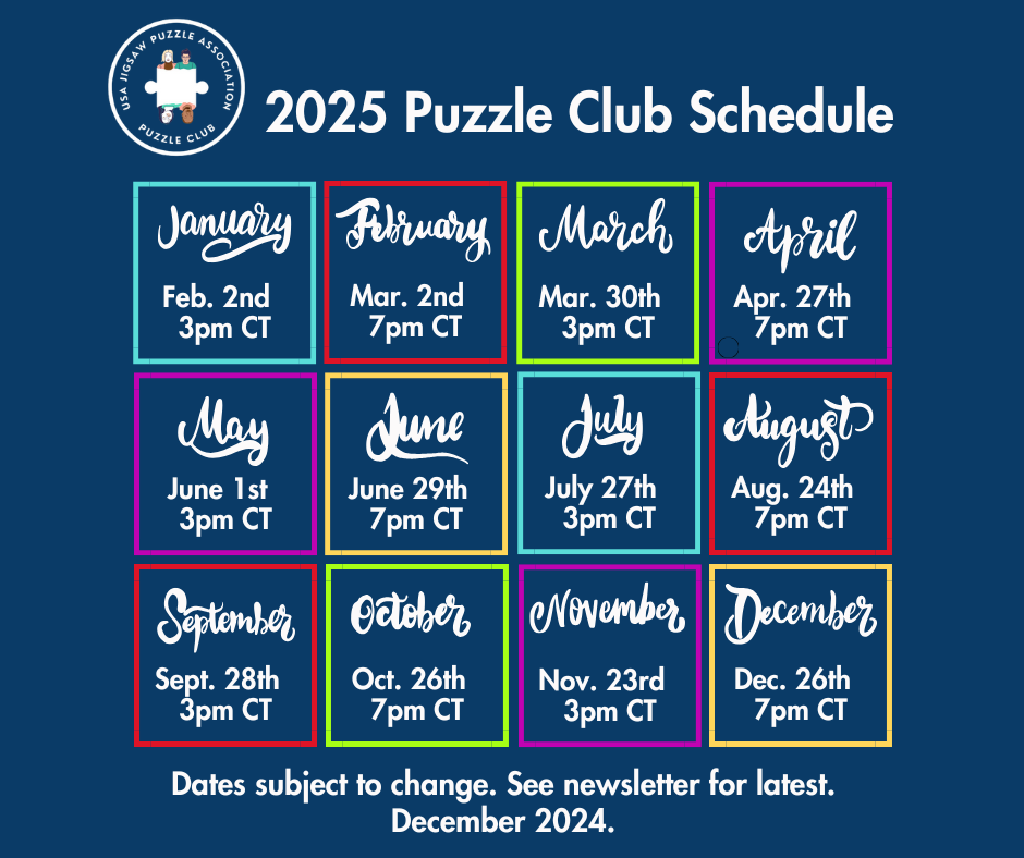 Puzzle Club — USA Jigsaw Puzzle Association