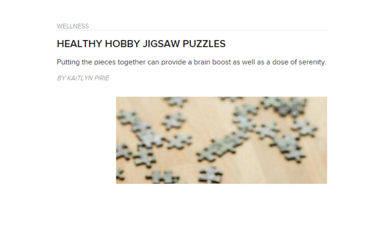In the News — USA Jigsaw Puzzle Association