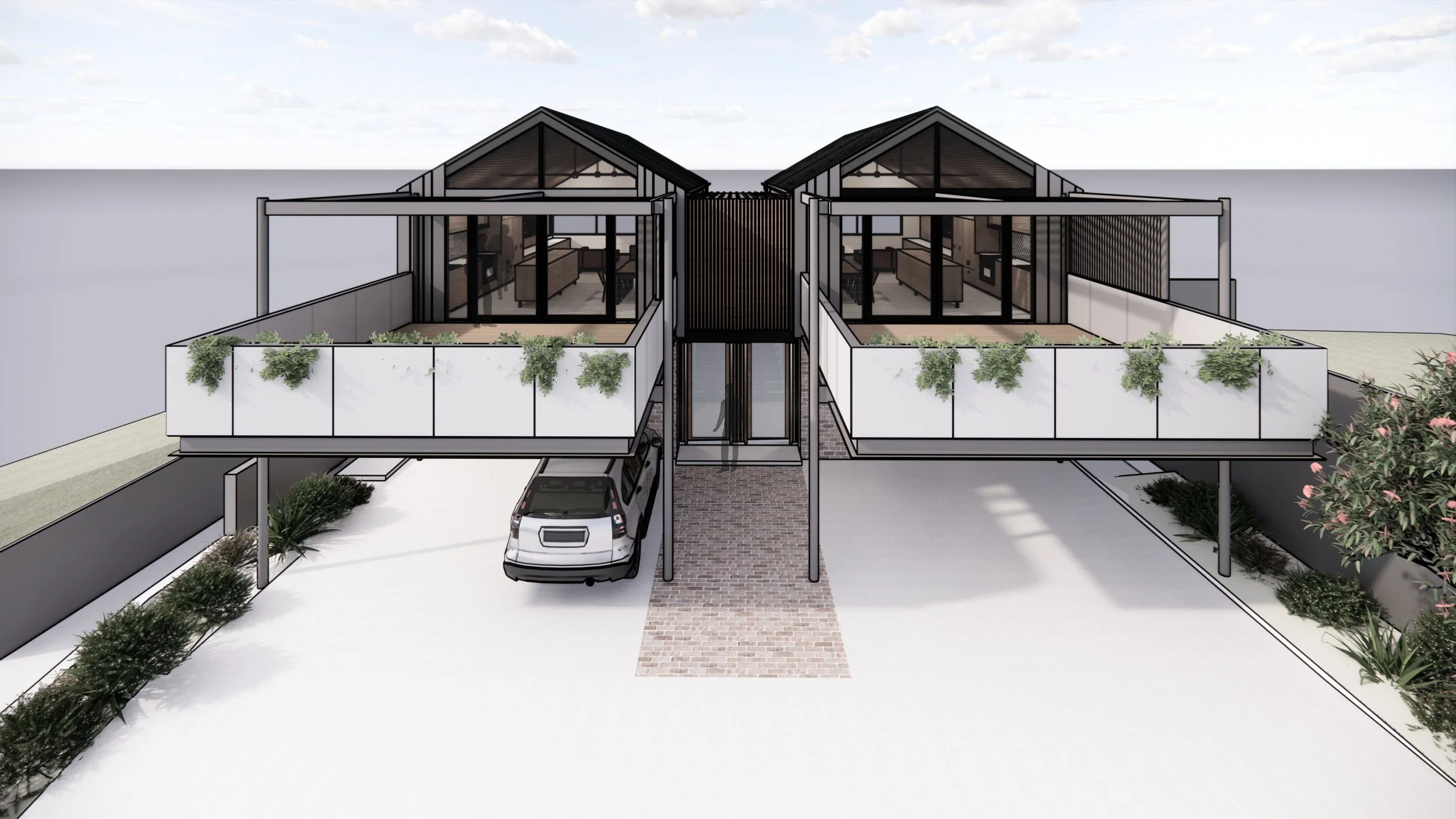 Burns Townhouses — Benson Design | Western Australia