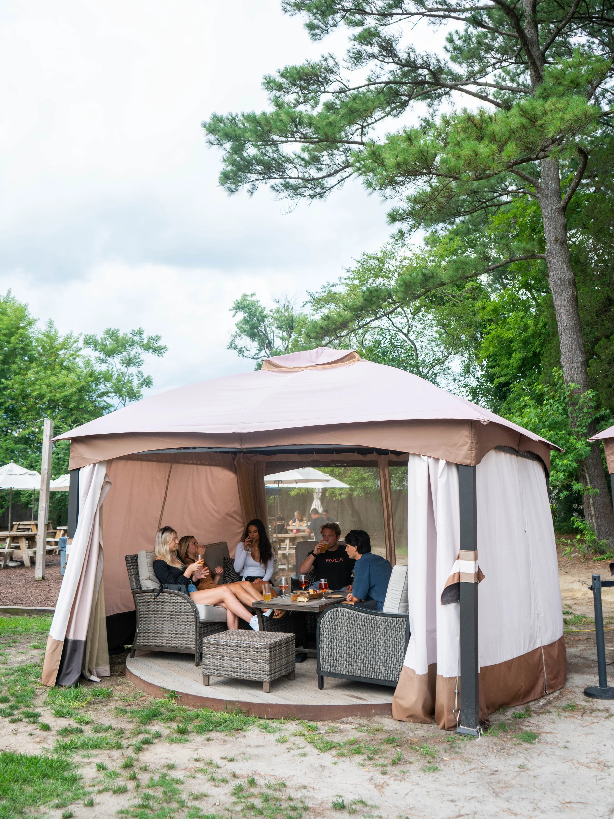 Outdoor Reservations — Back Bay Brew House Farmhouse