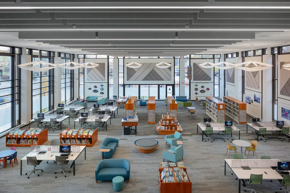 Redesign of Renovated Hennepin County North Regional Library — BTR architects