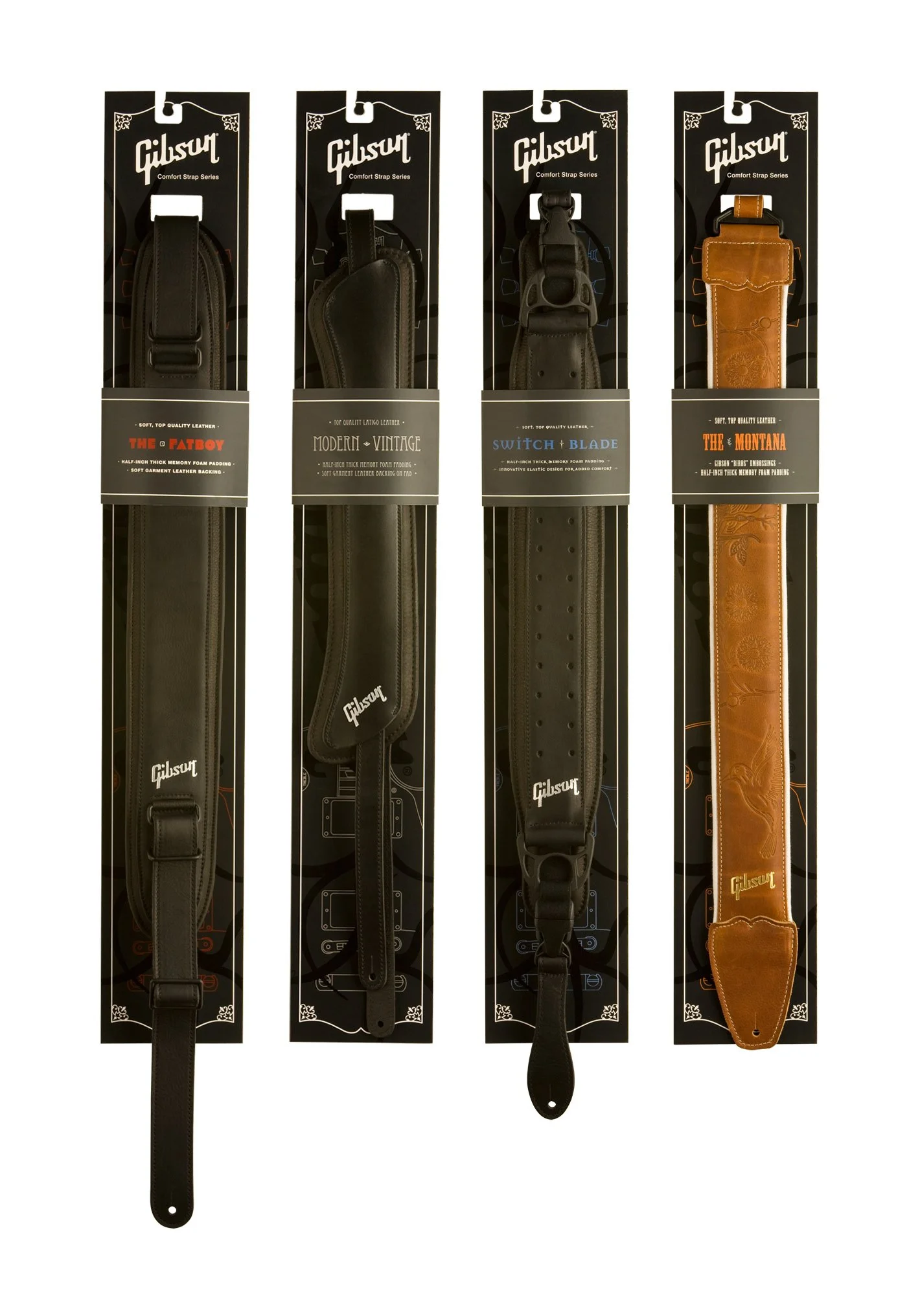 Gibson Guitar Strap Packaging — Storybridge Media
