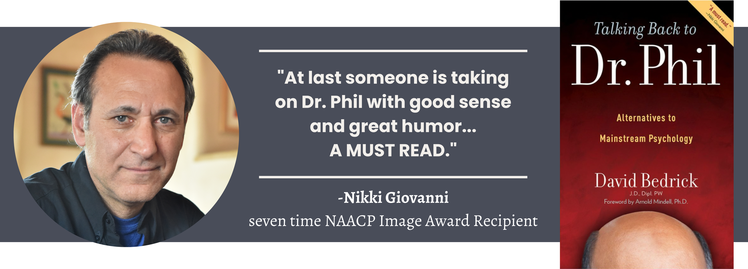 Talking Back to Dr. Phil — DAVID BEDRICK