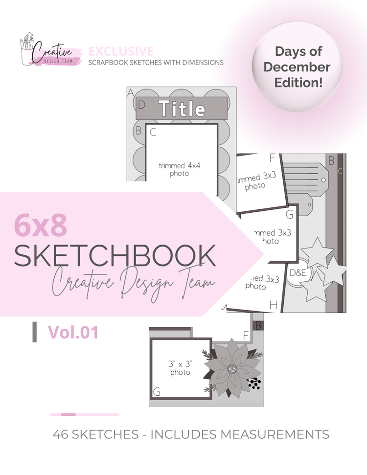 CDT 12" x 12" Sketchbook, Vol. 2 — Creative Design Team