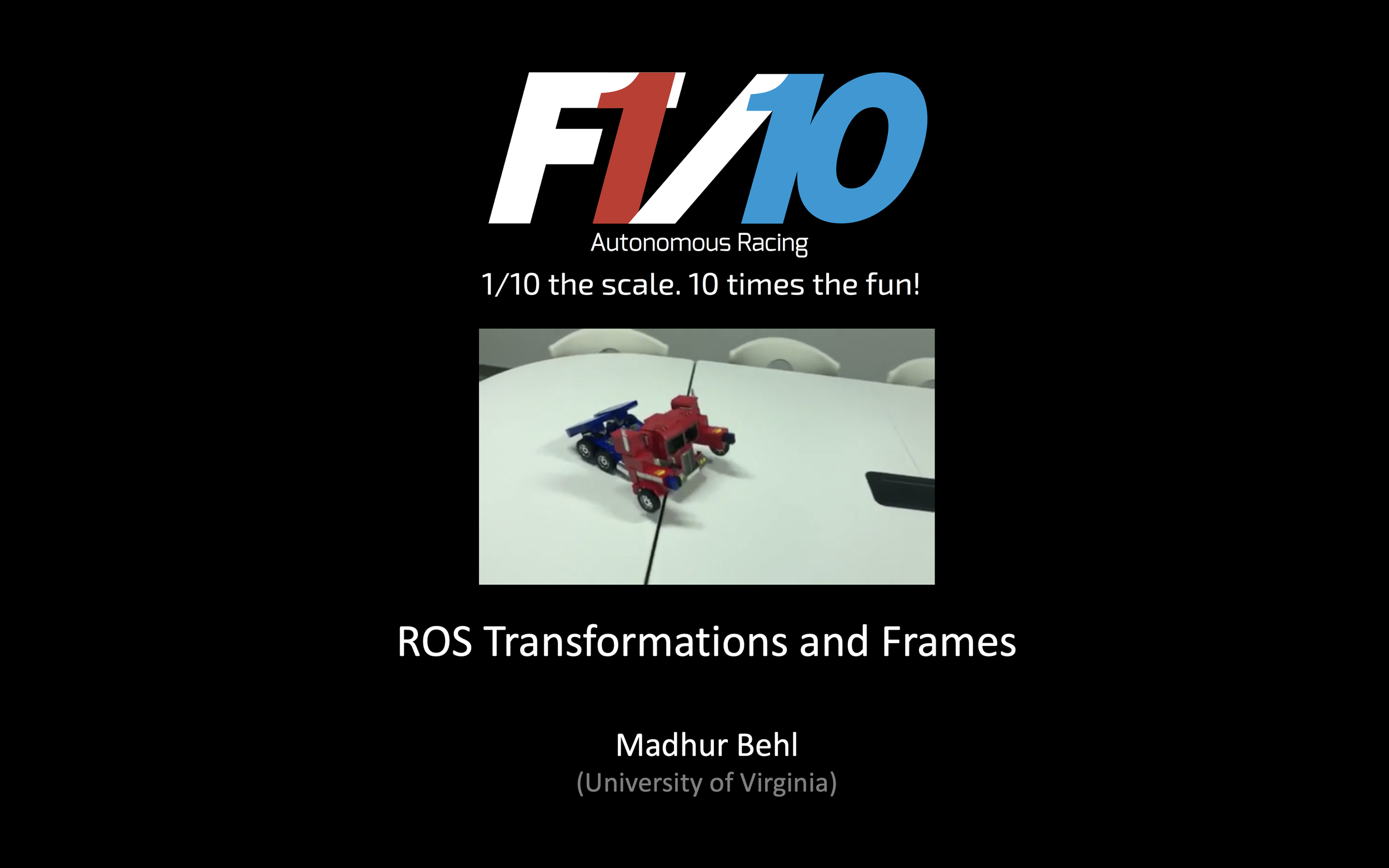 UVA — F1tenth