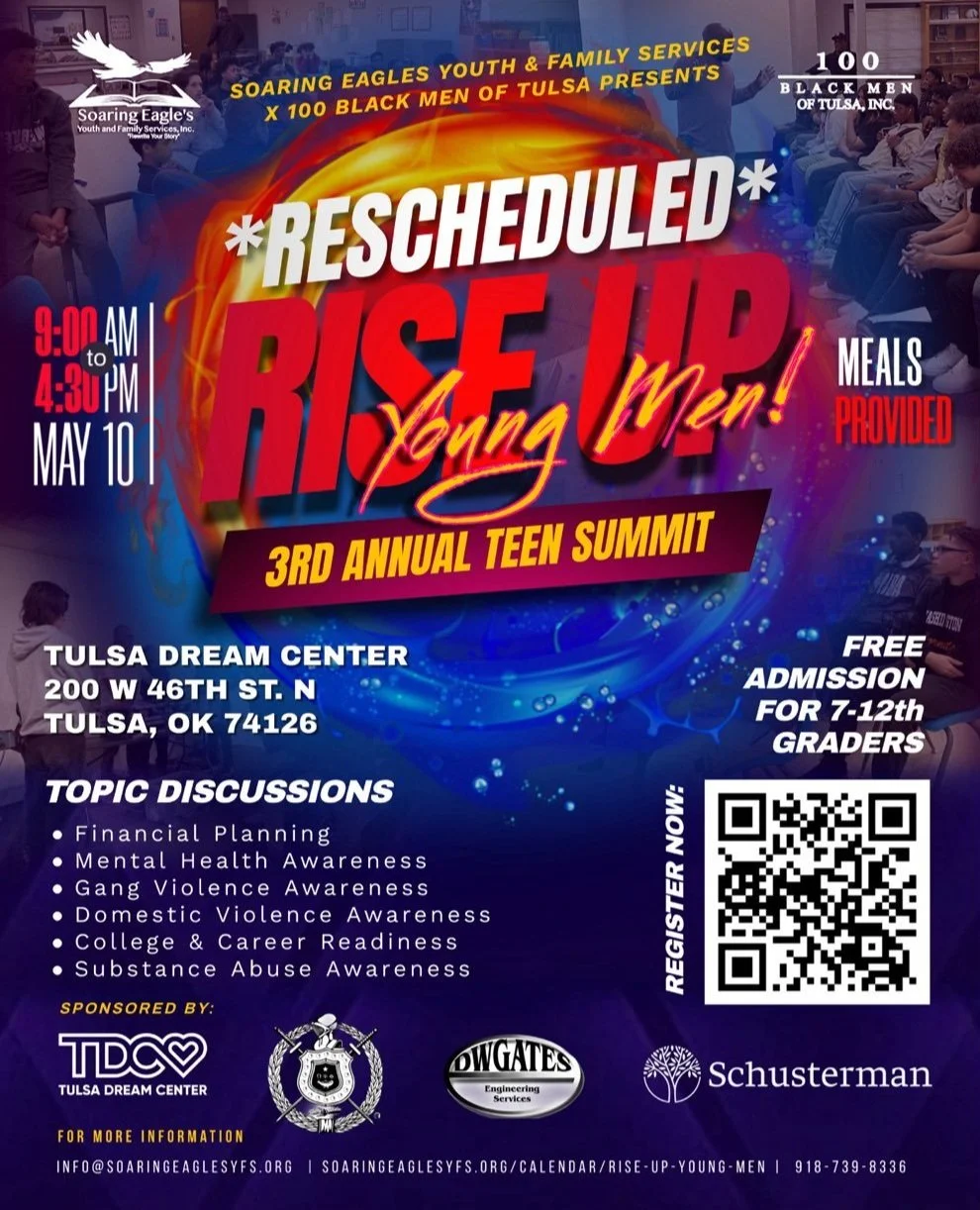 Soaring Eagles YFS — RISE UP YOUNG MEN: 3RD ANNUAL TEEN SUMMIT