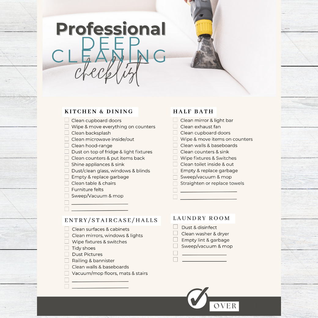 Checklist For Deep Cleaning 20 Deep Cleaning Bedroom Tasks [with FREE