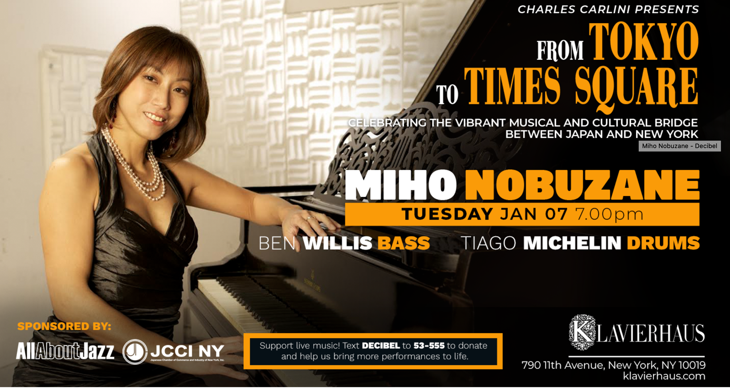 Japanese Jazz Pianist to Perform in NYC — JapanCultureNYC