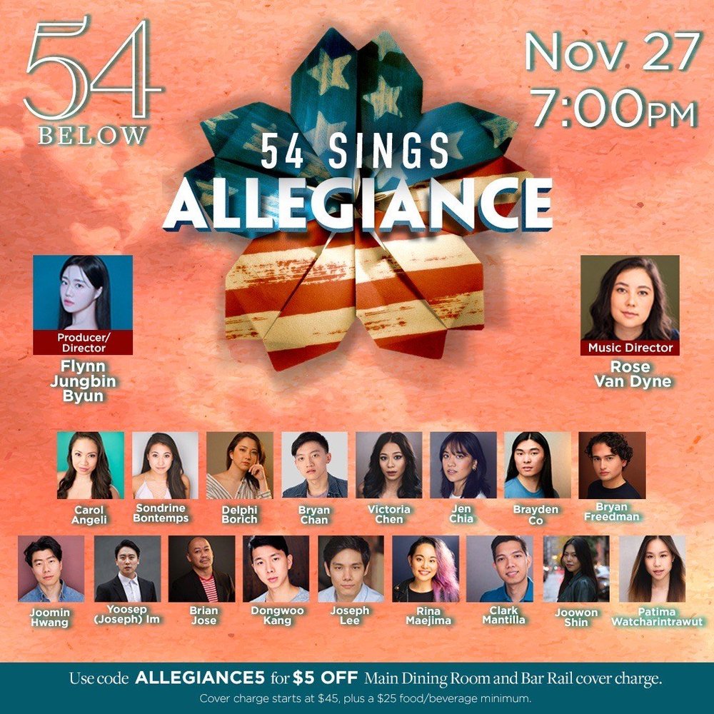 All AAPI Cast to Perform “Allegiance” — JapanCultureNYC