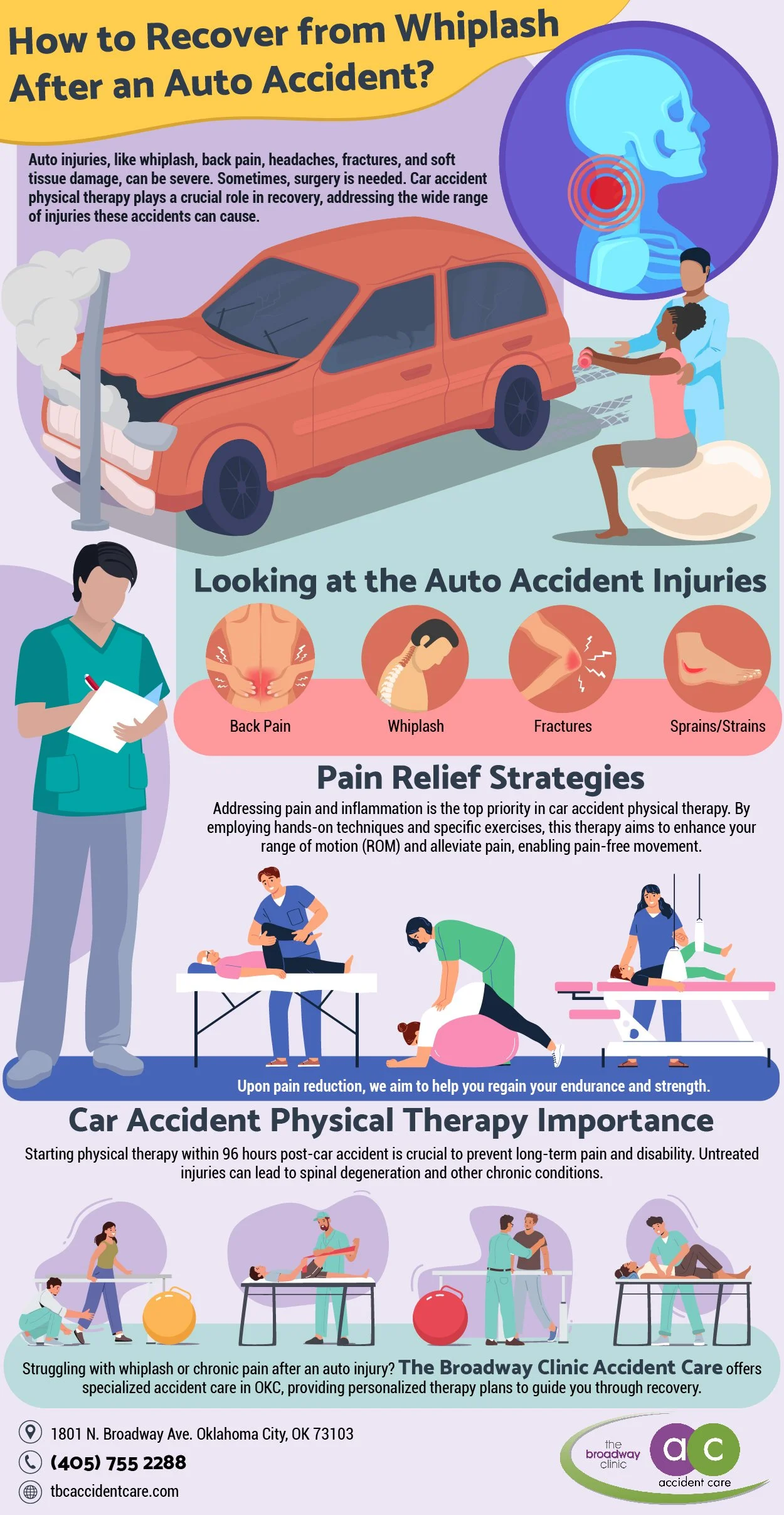 How to Recover from Whiplash After an Auto Accident? — The Broadway ...