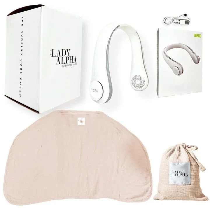 The Lady Alpha Nursing Cool Cover with Built-in Fan | Limited Edition ...