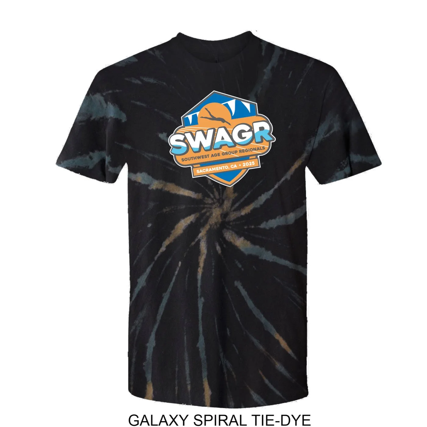 2025 Southwest Age Group Regionals (SWAGR) Tie Dye Hooded Sweatshirt ...