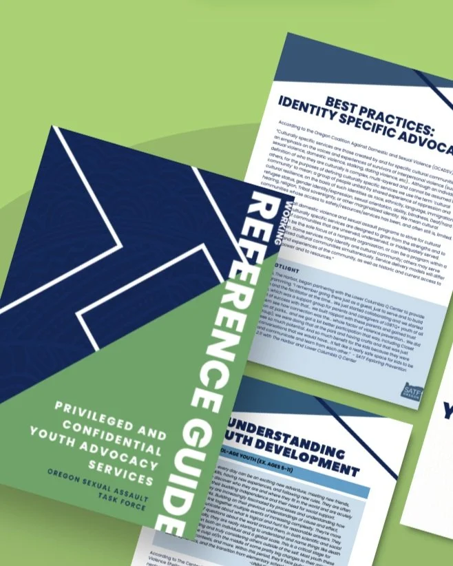 Confidential Youth Advocacy Manual — Oregon SATF