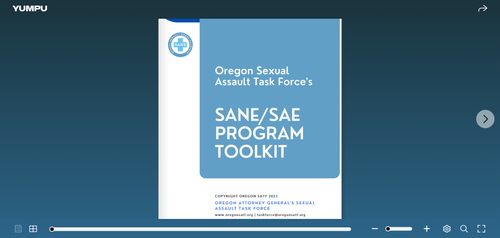 SANE / SAE Toolkit — Oregon SATF