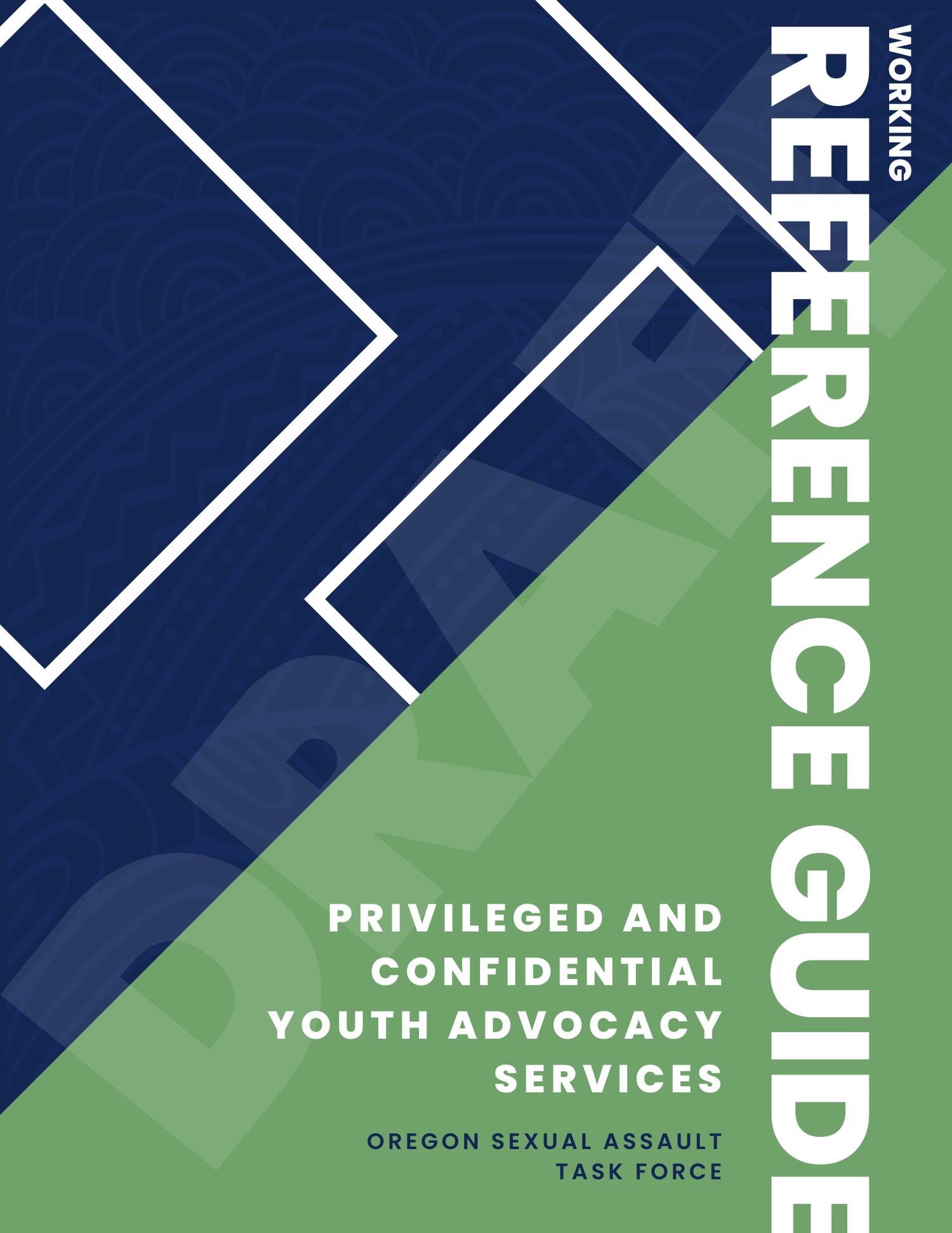 Confidential Youth Advocacy Manual — Oregon SATF