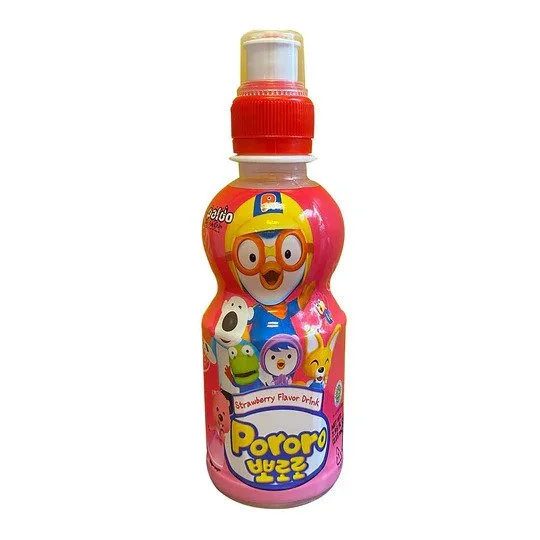 PALDO - PORORO STRAWBERRY (235ML X 24) — K-TOWN DISTRIBUTION
