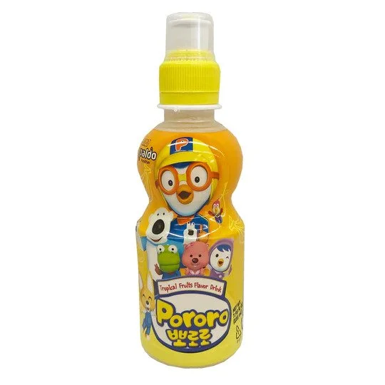 PALDO - PORORO TROPICAL FRUIT (235ML X 24) — K-TOWN DISTRIBUTION