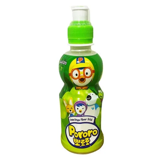 PALDO - PORORO GREEN GRAPE (235ML X 24) — K-TOWN DISTRIBUTION