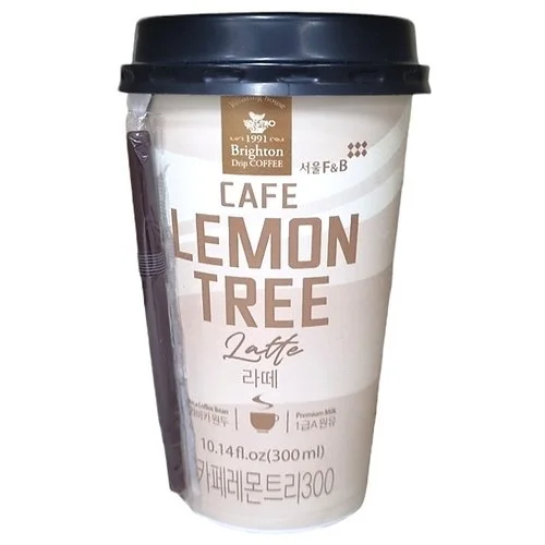 SEOUL F&B - CAFE LEMONTREE LATTE (REF) (300ML X 10) — K-TOWN DISTRIBUTION