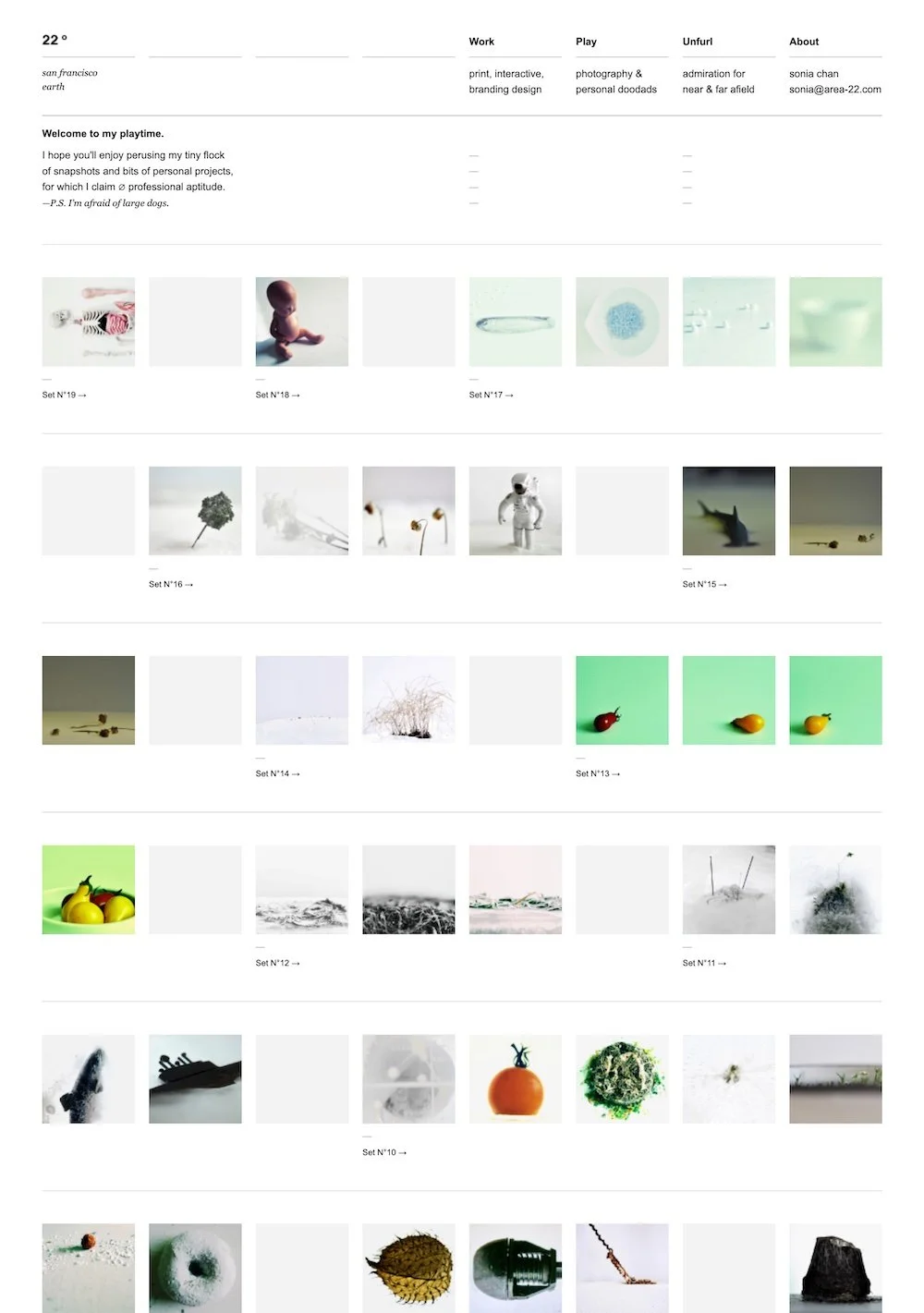 : Area-22 — | P-02 ° | Sonia Chan