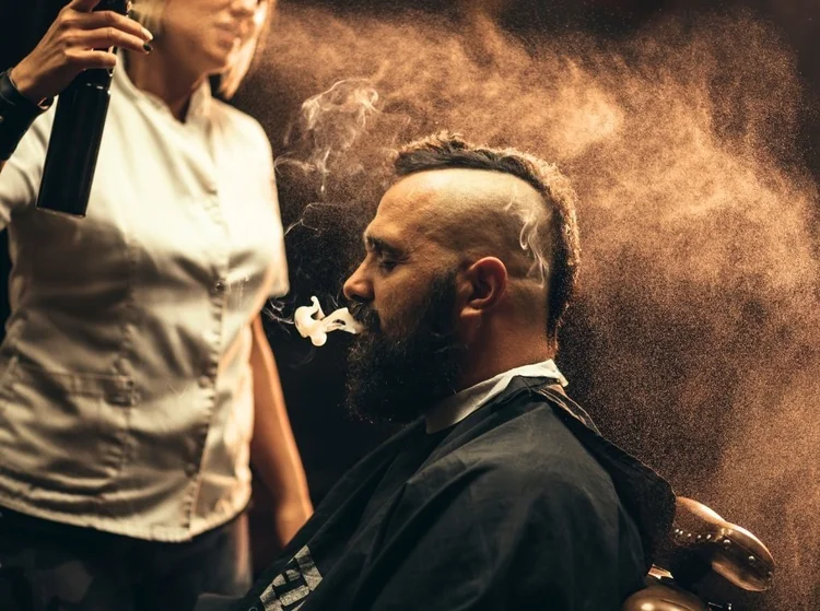 The Perfect Mohawk Black Men's Haircut — Taper Godz Barber Co.
