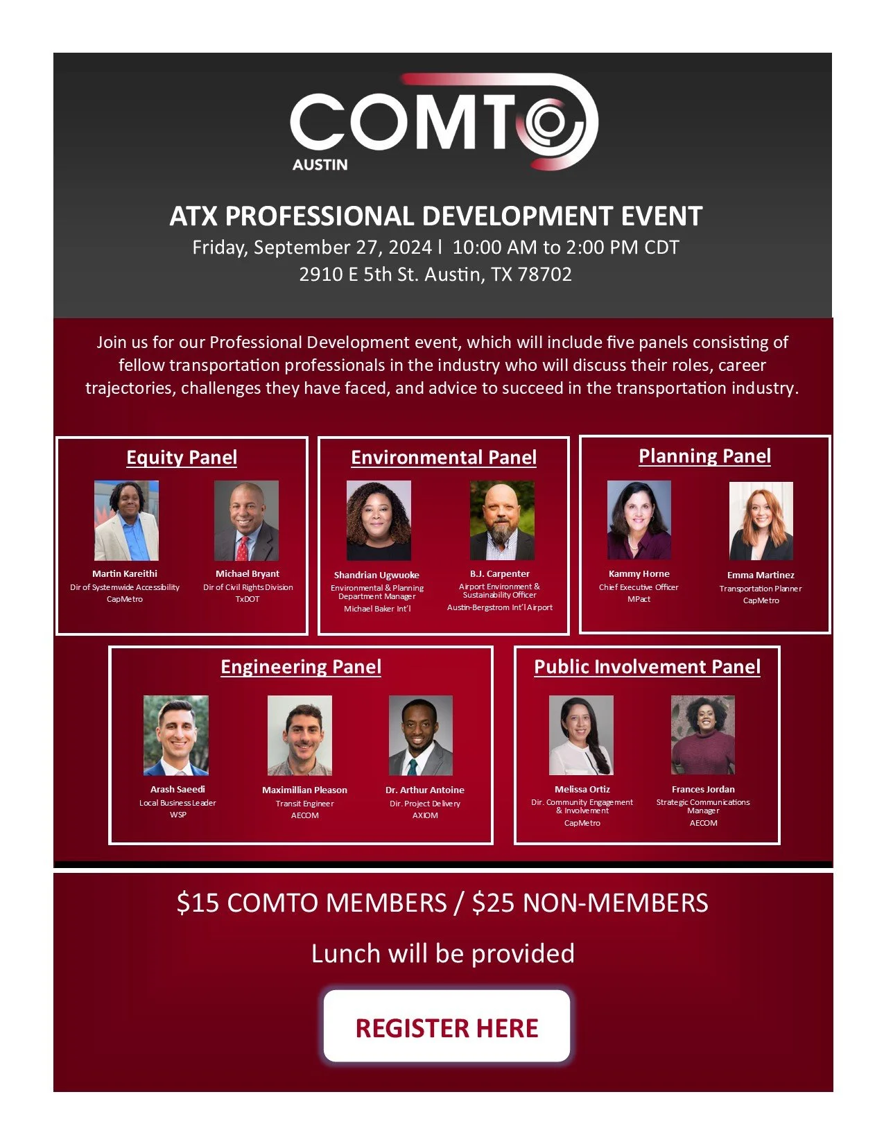 Events — COMTO Austin