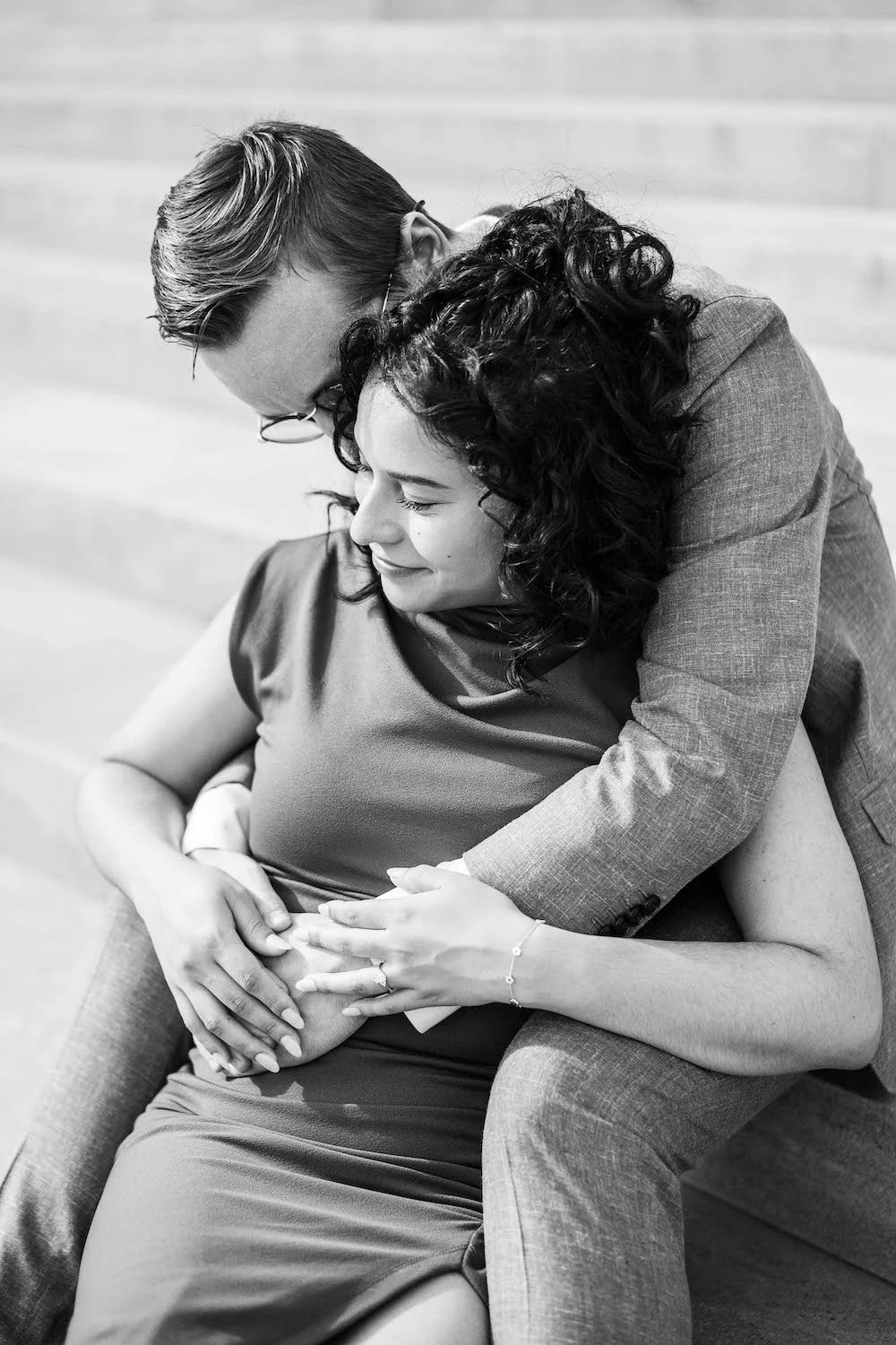 Modern Washington DC Wedding Engagement Session, National Gallery of ...