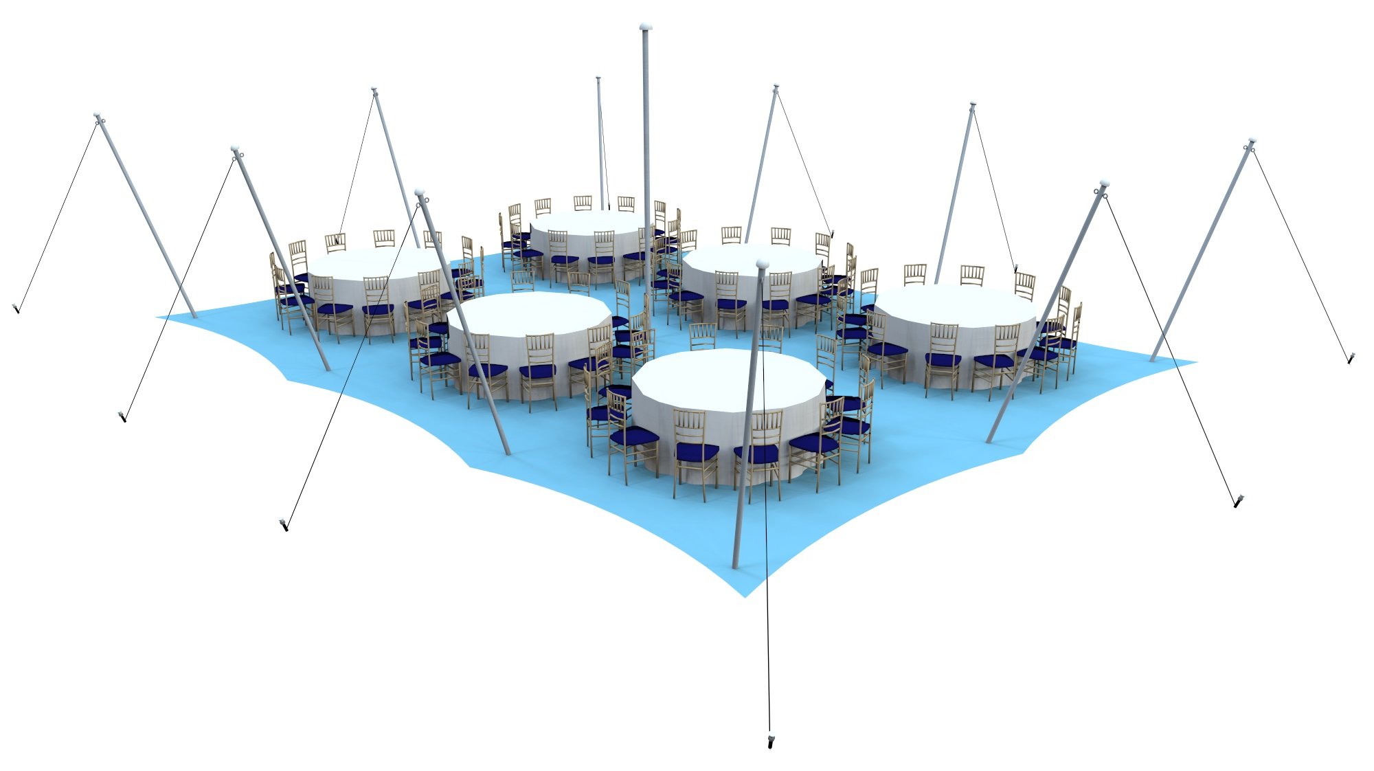 Small Stretch Tents (10.5 x 7.5m) | Enhance Events Today — Assemble ...