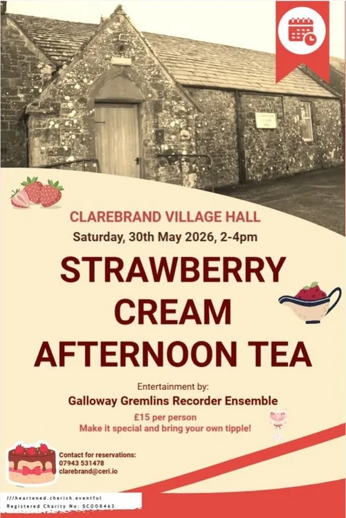 Glenkens Hub - Strawberry Cream Tea