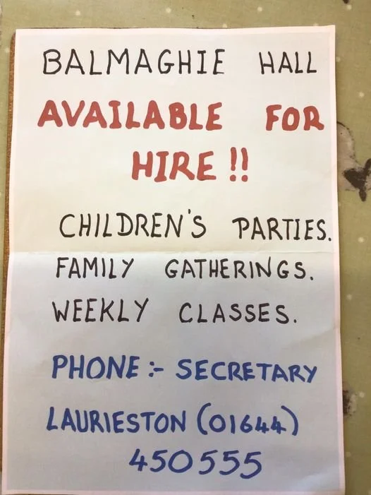Glenkens Hub - Balmaghie Public Hall