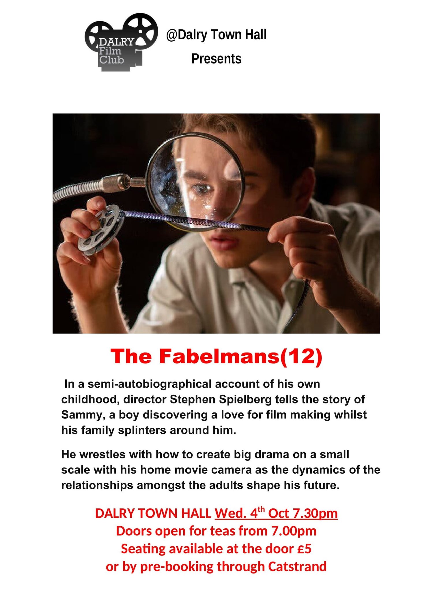 Glenkens Hub - Film - The Fabelmans