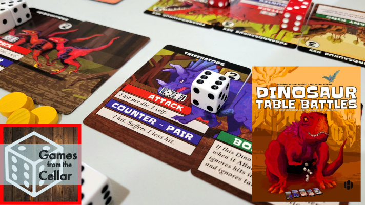 Dinosaur Table Battles | Games from the Cellar