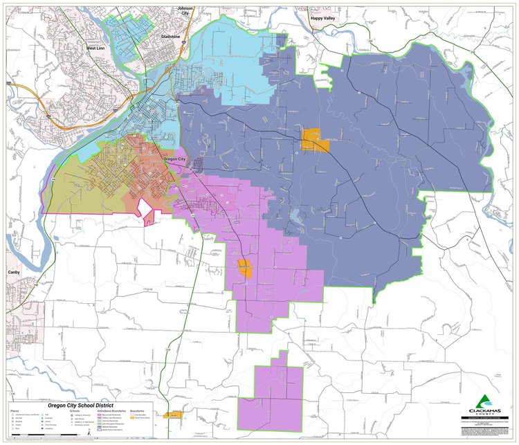 Boundary Maps — Oregon City School District 62 District Office