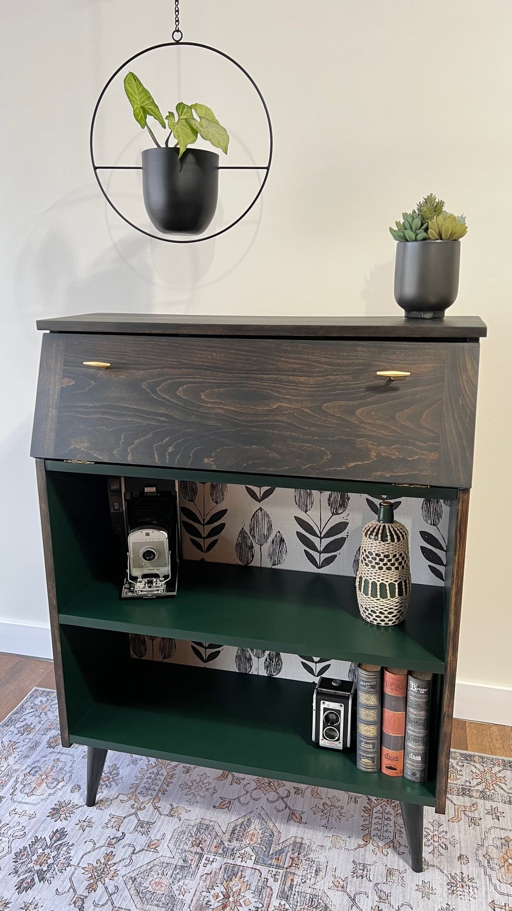 Secretary Desk Book Shelf — Reworked Home