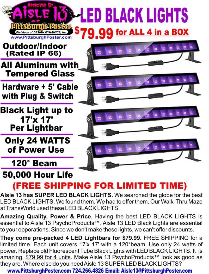 Awesome black lights and a great price! You have to check these out ...