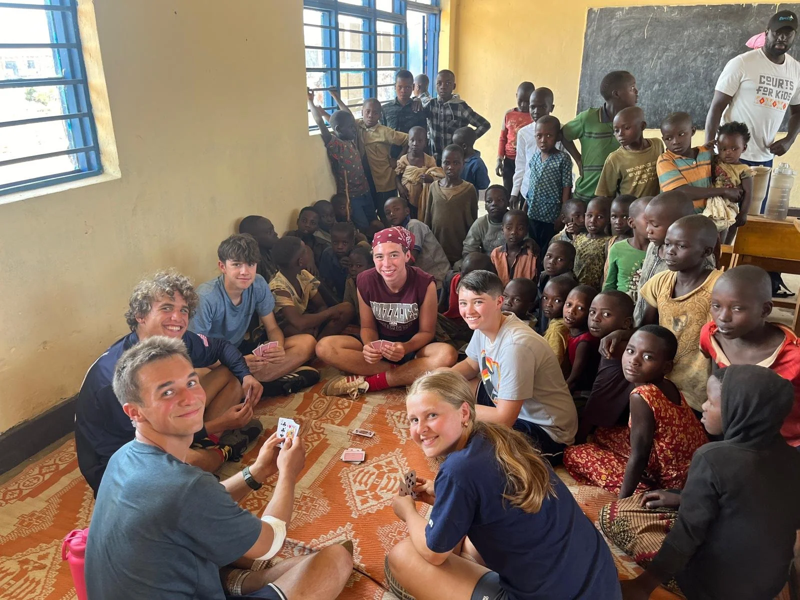 Students from Bellarmine Preparatory learning about hope, peace ...