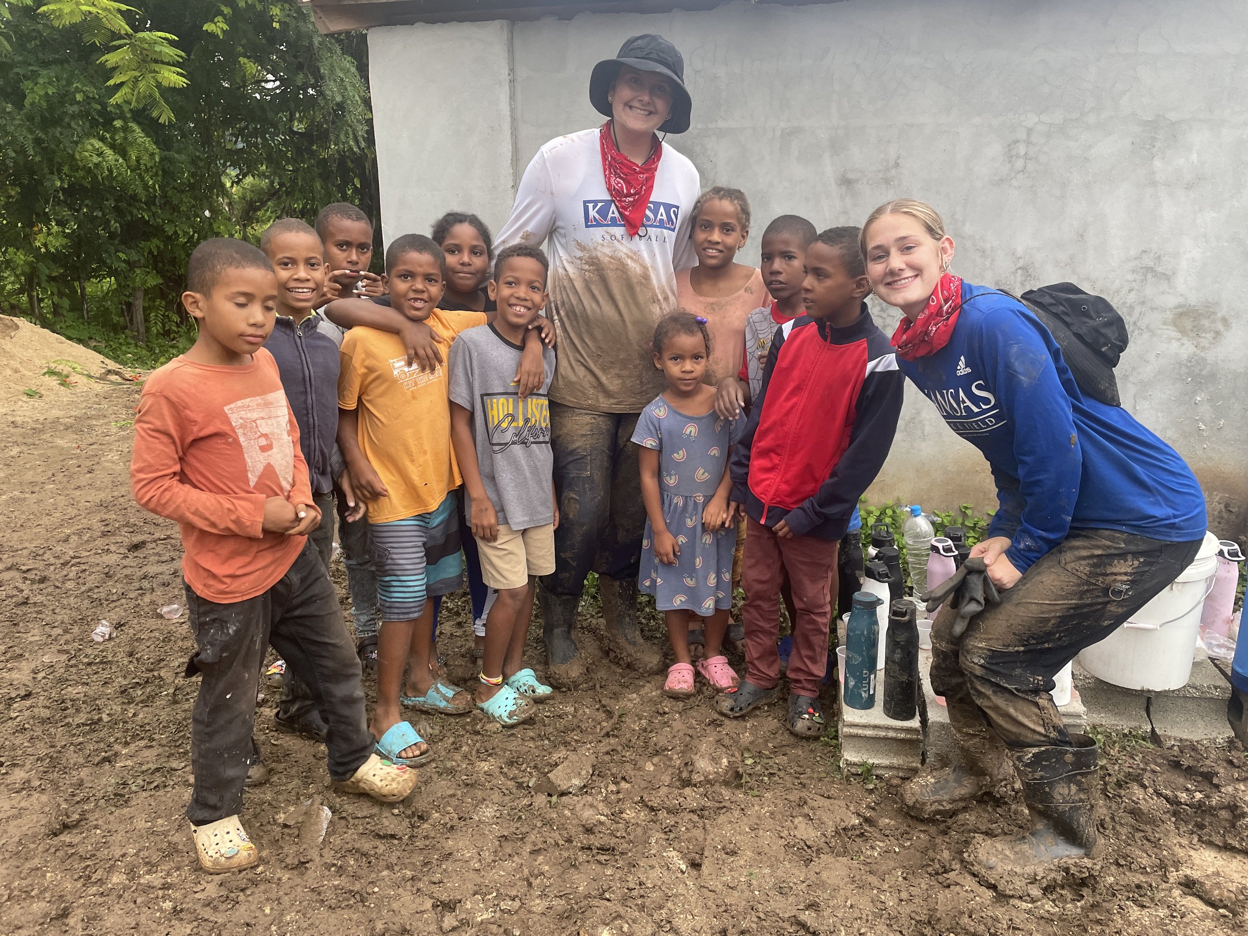 University of Kansas Athletics and the community of Guayabal, Dominican ...