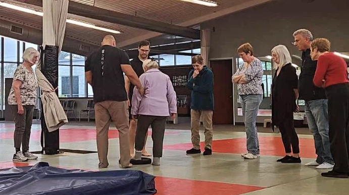 Falling Safely for Seniors — Red Tiger Martial Arts