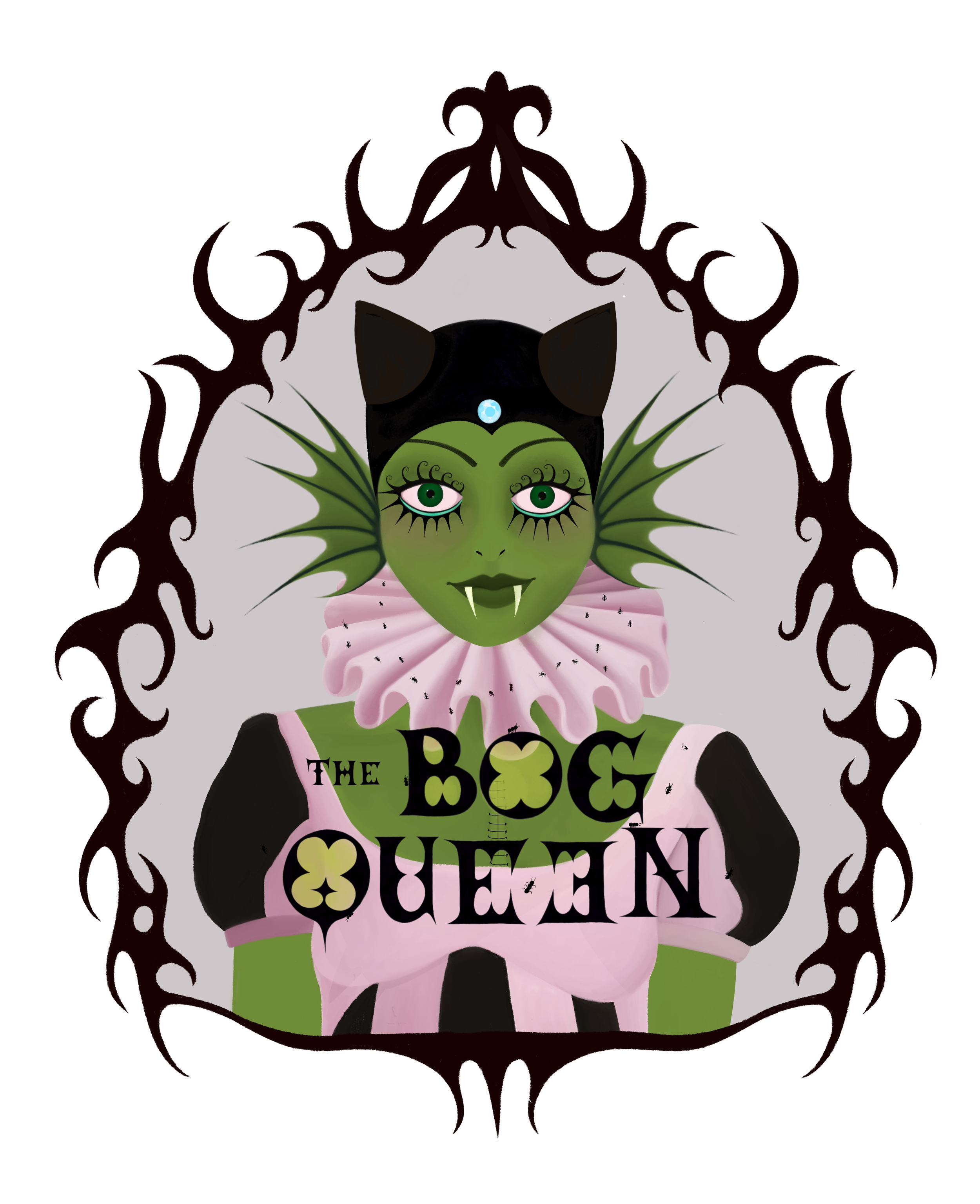 illustration — THE BOG QUEEN