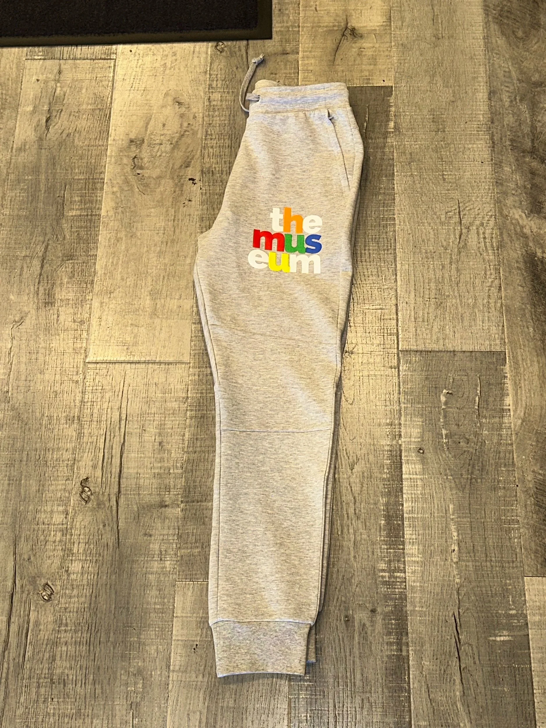 Adult Museum Logo Pants Grey — The Museum