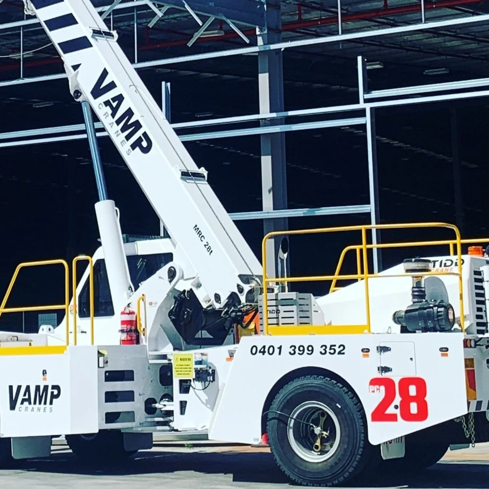 Vamp Cranes Mobile Crane Hire Melbourne