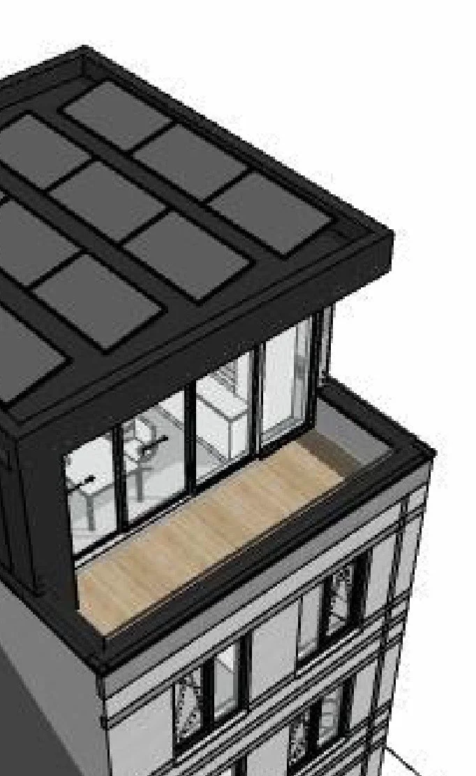 Bouwtekening dakterras — Bouwtekeningexpert