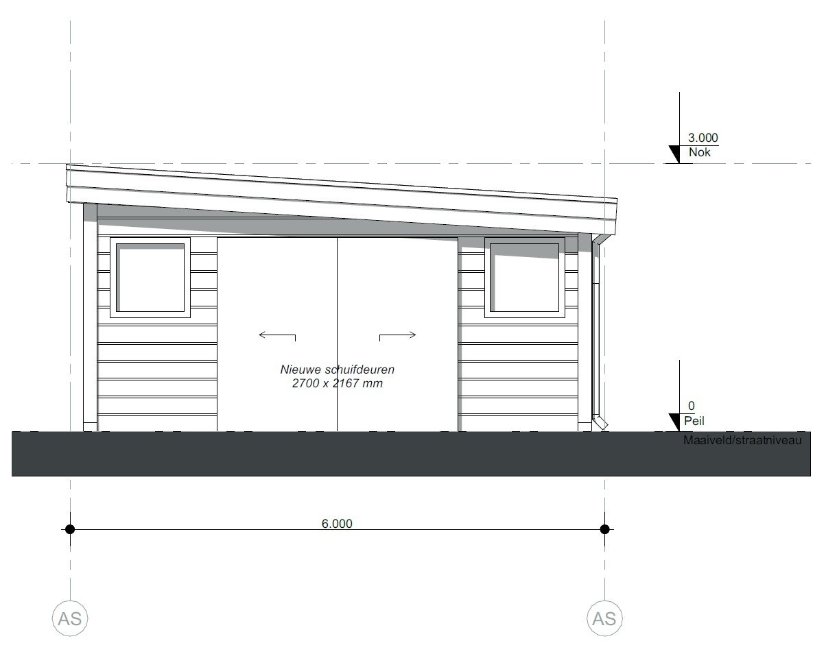 Bouwtekening Schuur vanaf €299 — Bouwtekeningexpert