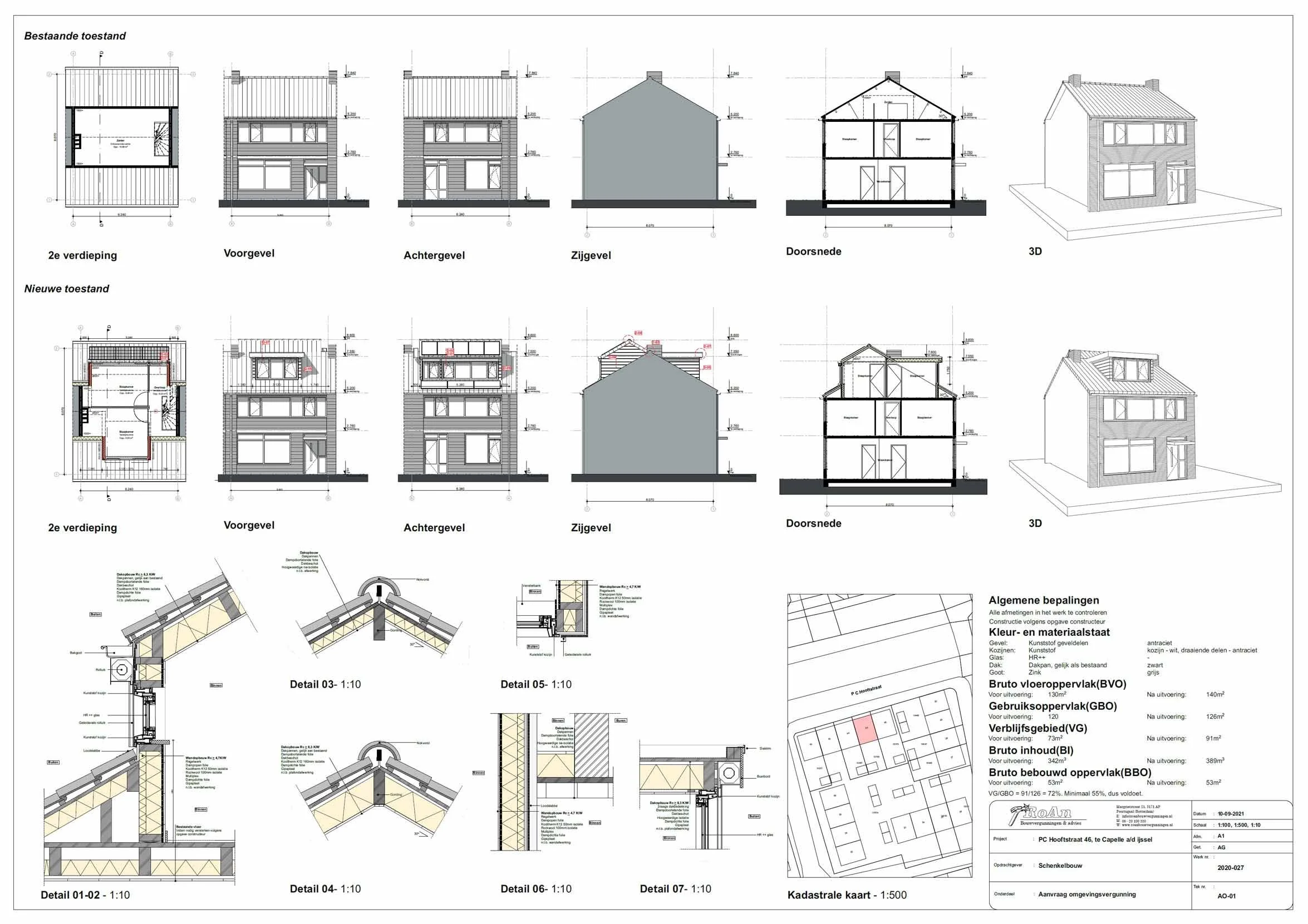 Bouwtekening Dakkapel vanaf €299 — Bouwtekeningexpert