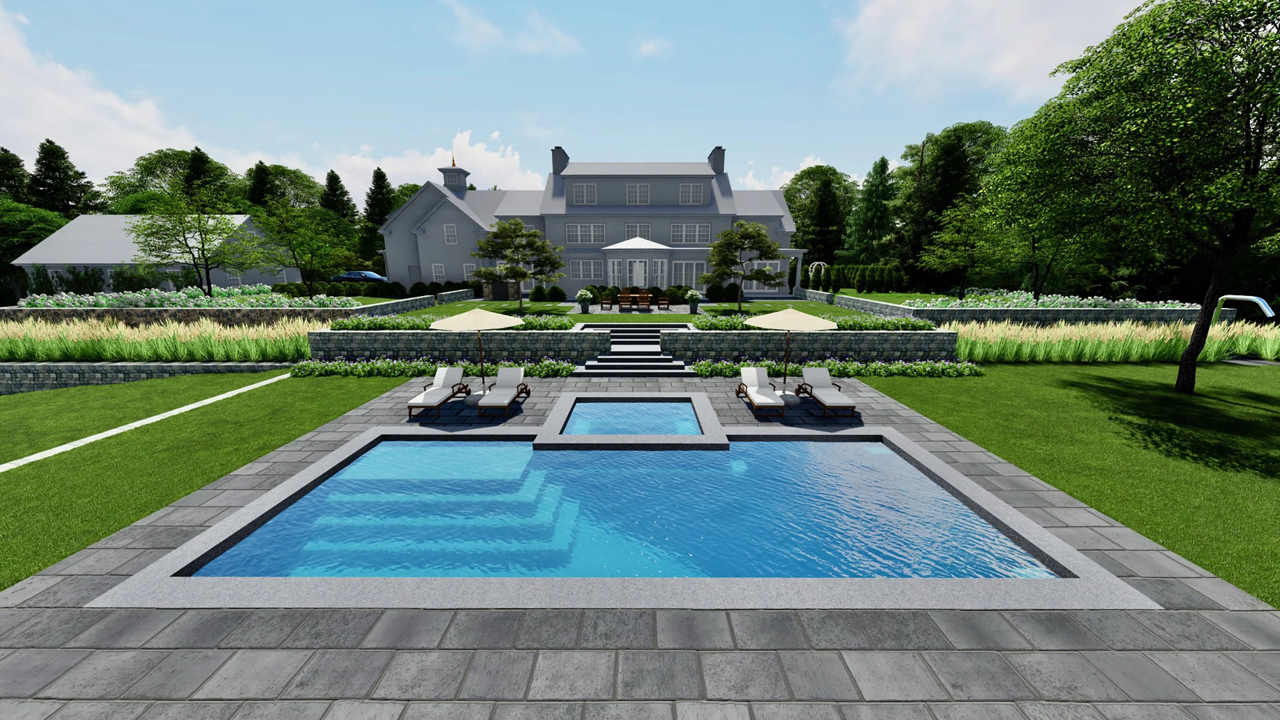 3D Renders — Brook Clark Landscape Architects